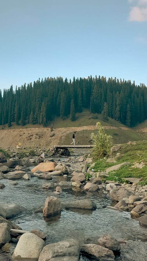Bangus Valley stream stock photo. Image of landscape - 258777458