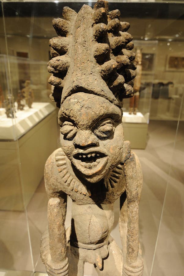Bangwa Chief editorial stock photo. Image of figure, museum - 16117848