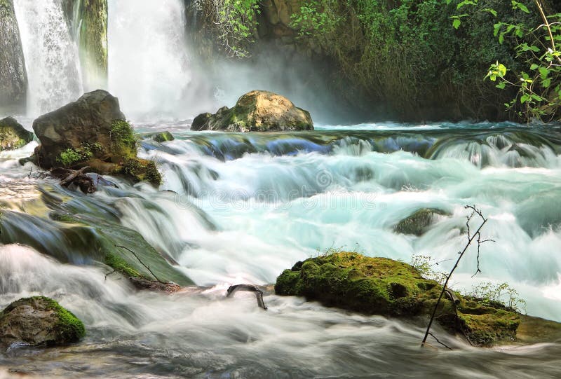 Waterfall stream stock image. Image of geographic, oasis - 29968751