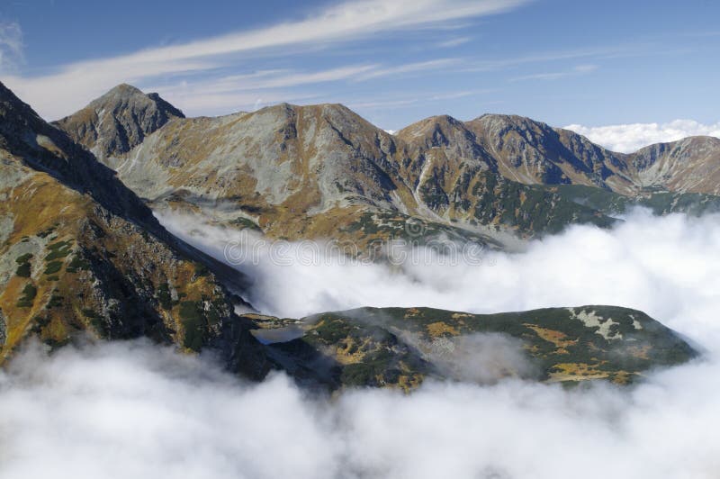 Banikov in Western Part of Tatra Mountains Stock Image - Image of ...