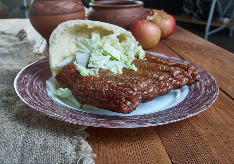 Banjalucki cevapi stock photo. Image of roast, paprika - 207937080