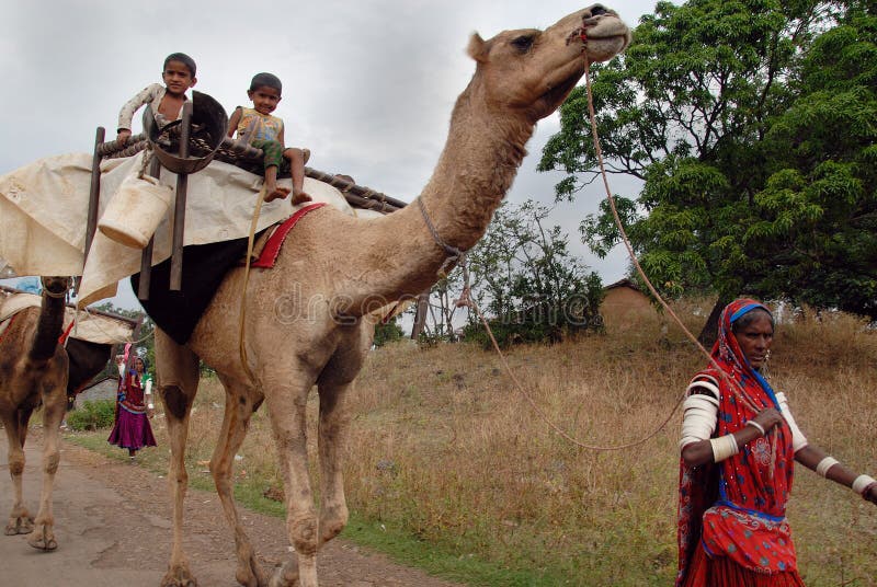 Banjara Tribes in India editorial stock photo. Image of cloth - 17710833
