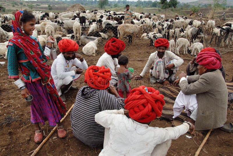 Banjara Tribes in India editorial photography. Image of horizontal ...