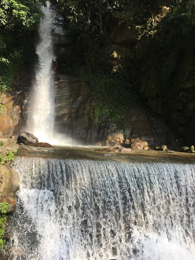 Banjhakri Water Falls stock photo. Image of waterfall - 217791888