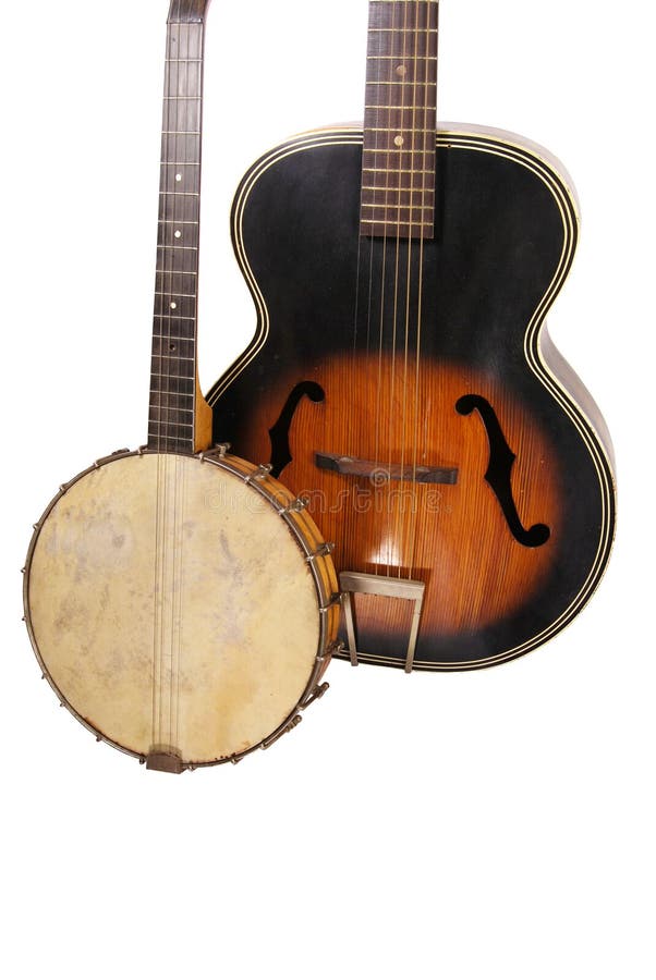 Banjo and Guitar stock photo. Image of guitar, string - 29474852
