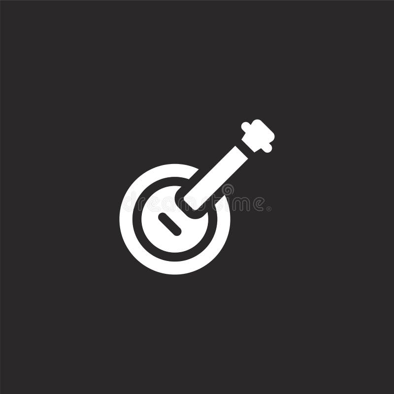 Banjo Icon. Filled Banjo Icon for Website Design and Mobile, App ...