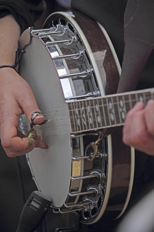 Banjo, Instrumento Da Corda Imagem de Stock - Imagem de moderno ...