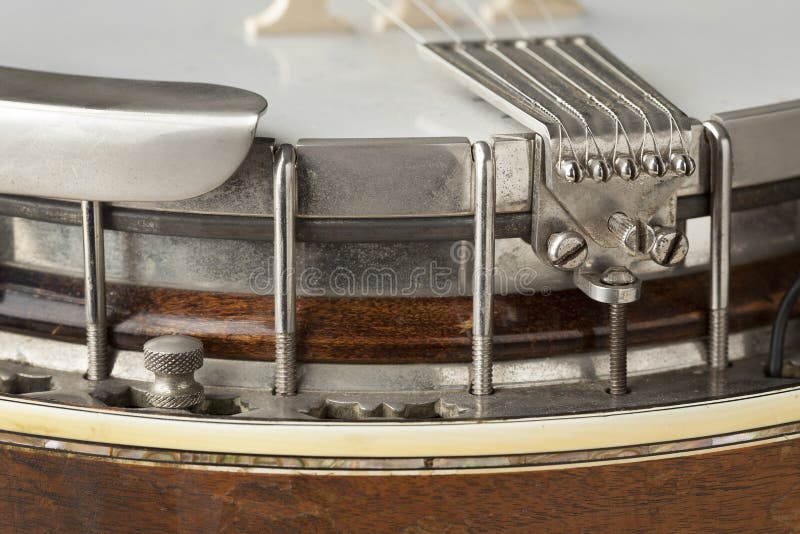 Banjo tailpiece stock photo. Image of traditional, music - 80147248