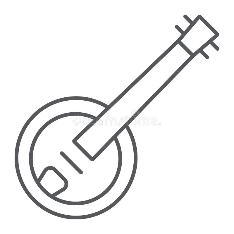 Banjo Sign Emoji Icon Illustration. Music Instrument Vector Symbol ...