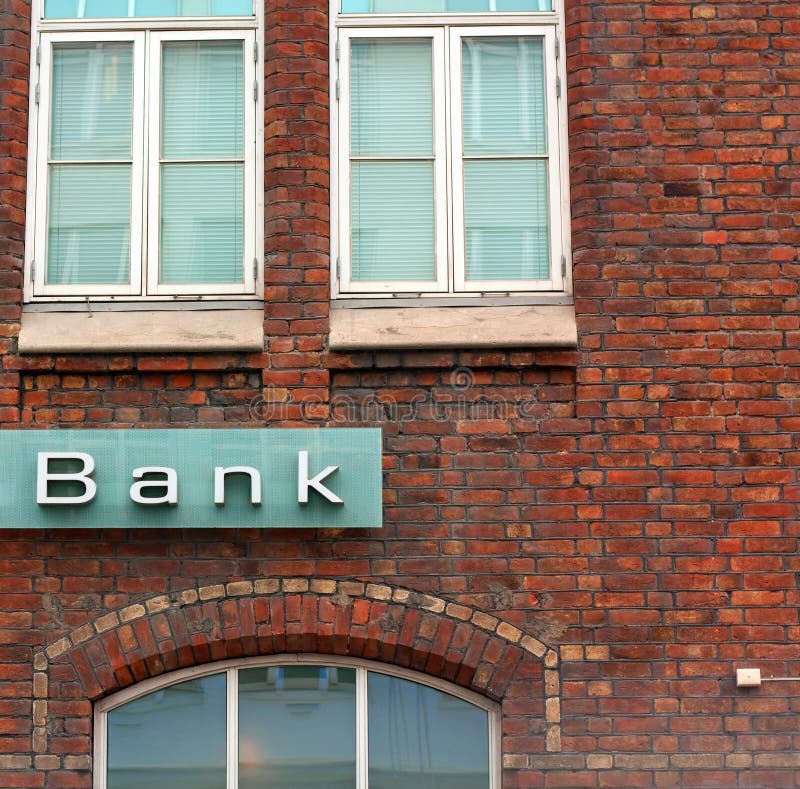 Bank Building stock photo. Image of bank, facade, credit - 19365786