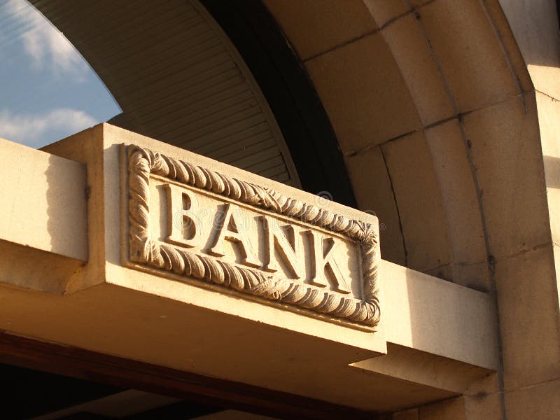 Marble Bank stock photo. Image of fashioned, deposit, toned - 314996