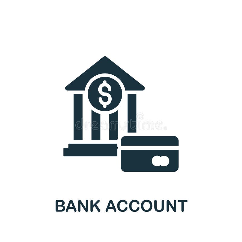 Bank Account Icon. Simple Element from Banking Collection. Creative ...