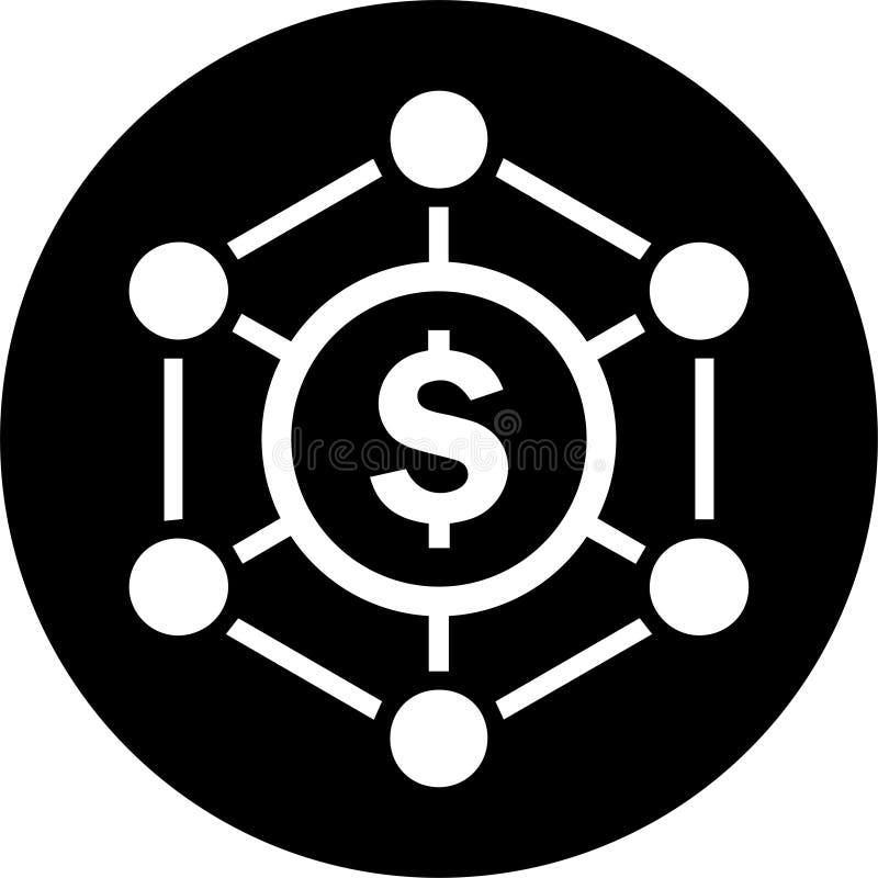 Banking Network Icon Vector Illustration Stock Vector - Illustration of ...