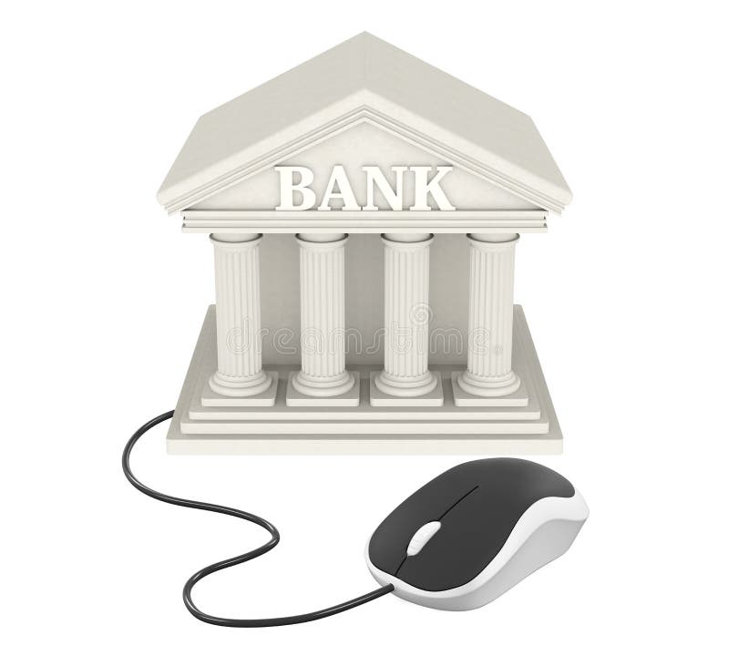 Building and Mouse Negative Space Logo Design Stock Vector ...