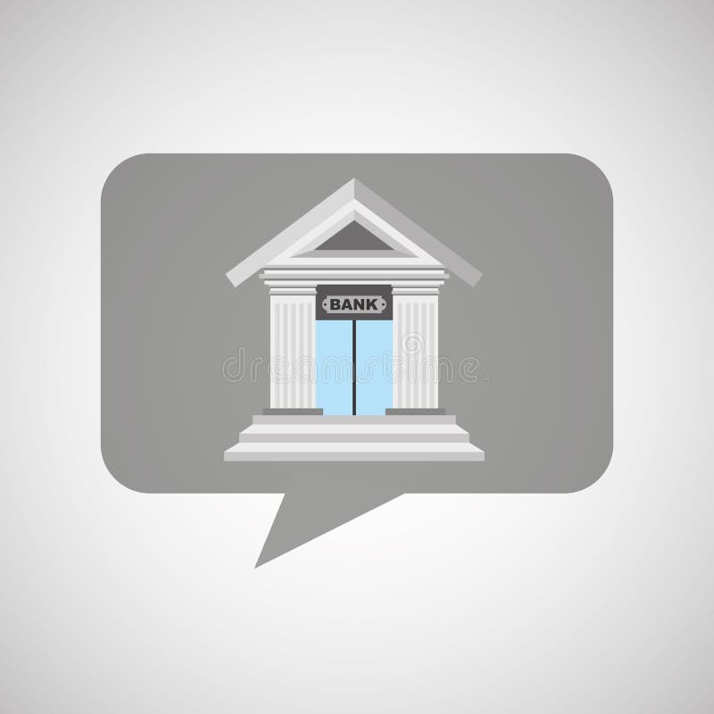 Bank building design stock illustration. Illustration of column - 70141957