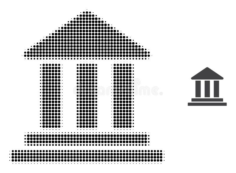 Building Halftone Background Pattern Stock Vector - Illustration of ...