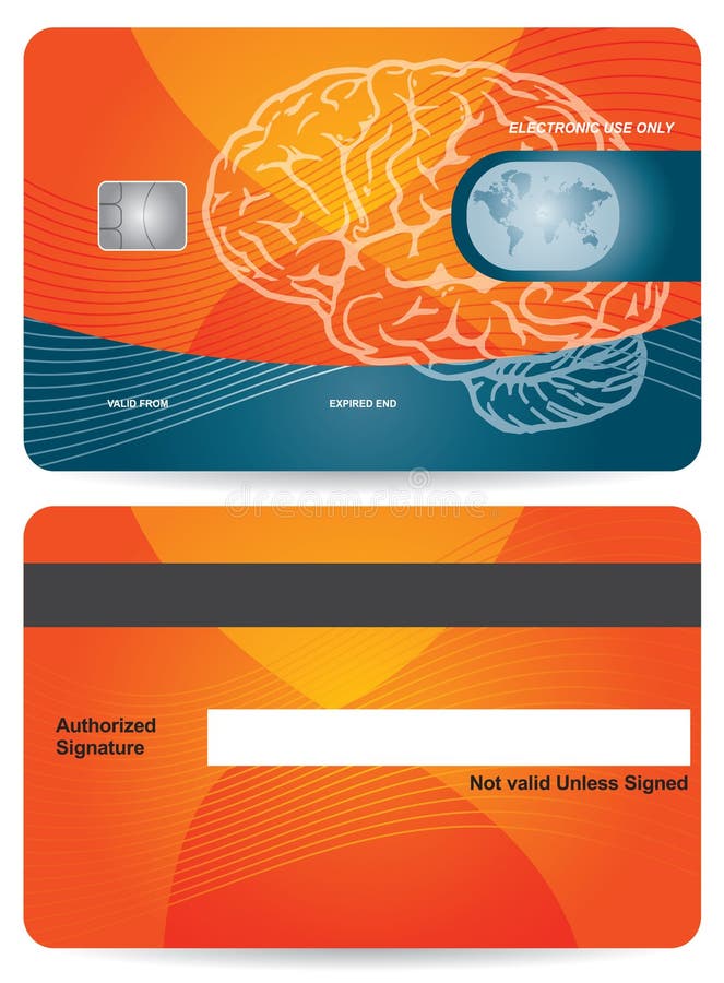 Bank Card stock vector. Illustration of trade, shopping - 20311598