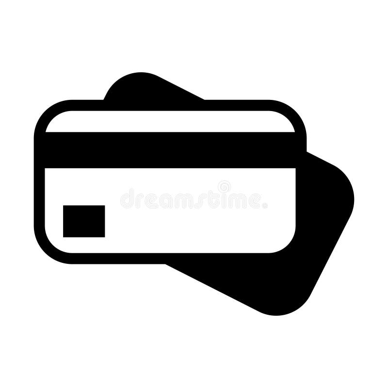 Bank card vector icon stock vector. Illustration of payment - 177618014