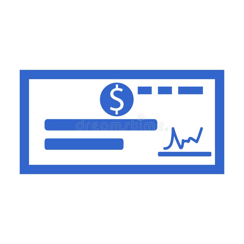 Bank check icon design stock vector. Illustration of logo - 212662730