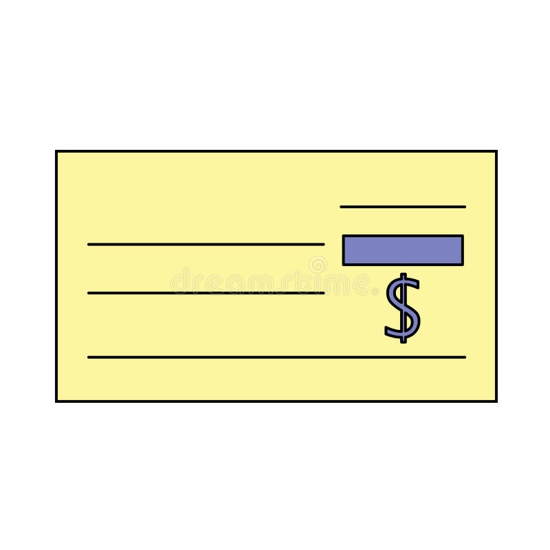 Bank Check Clip Art