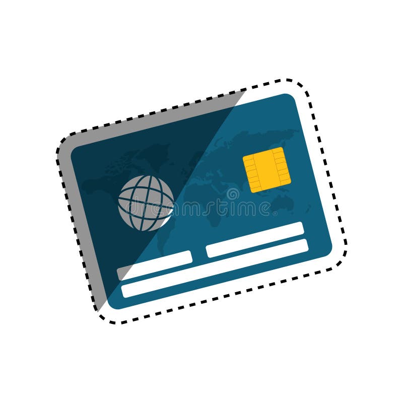 Bank credit card stock illustration. Illustration of abundance - 83146984