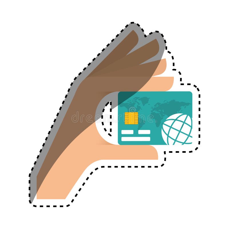 Bank credit card stock illustration. Illustration of finance - 83147079