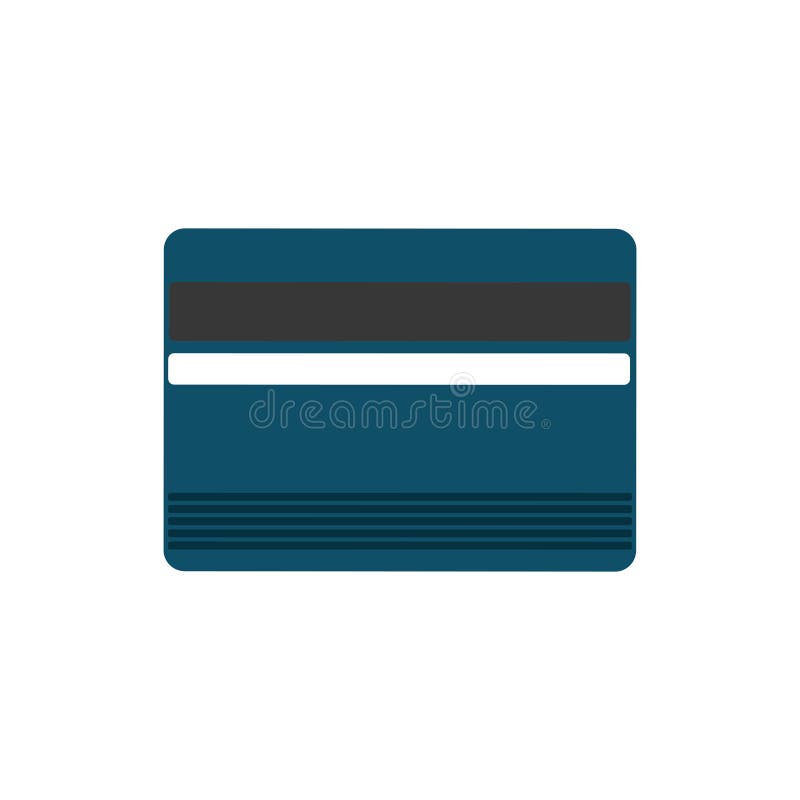 Bank credit card stock illustration. Illustration of graphic - 84508662