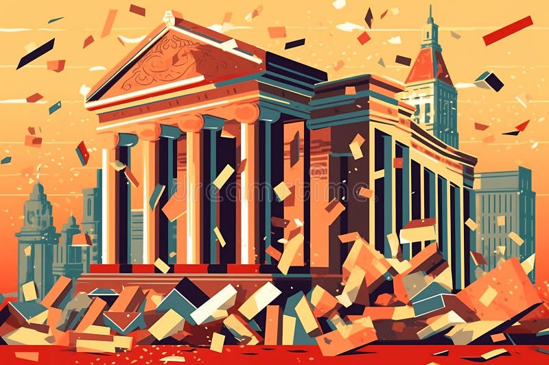 Crumbling Building Clipart Images