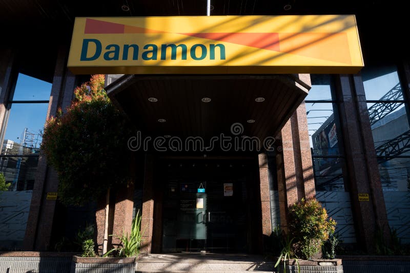 Bank Danamon Signage in Bandung. Editorial Stock Photo - Image of ...