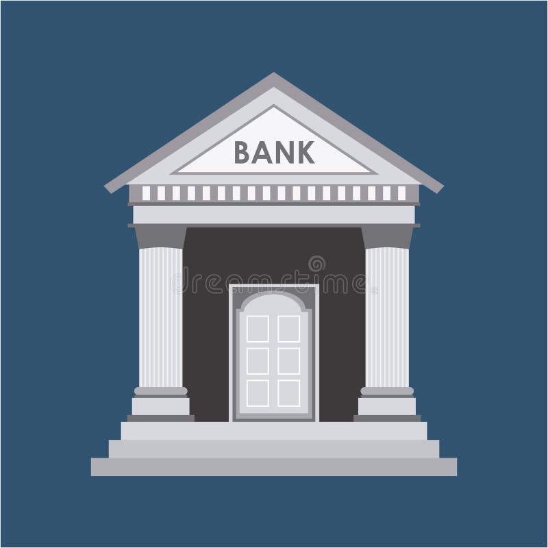 Bank design stock vector. Illustration of vector, finance - 41912136