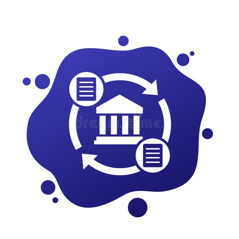 DMS, Document Management System Icon with Gear Stock Vector ...