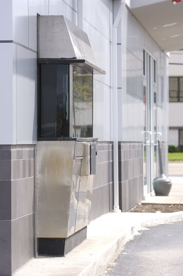Bank Drive Thru stock image. Image of outside, business - 708399