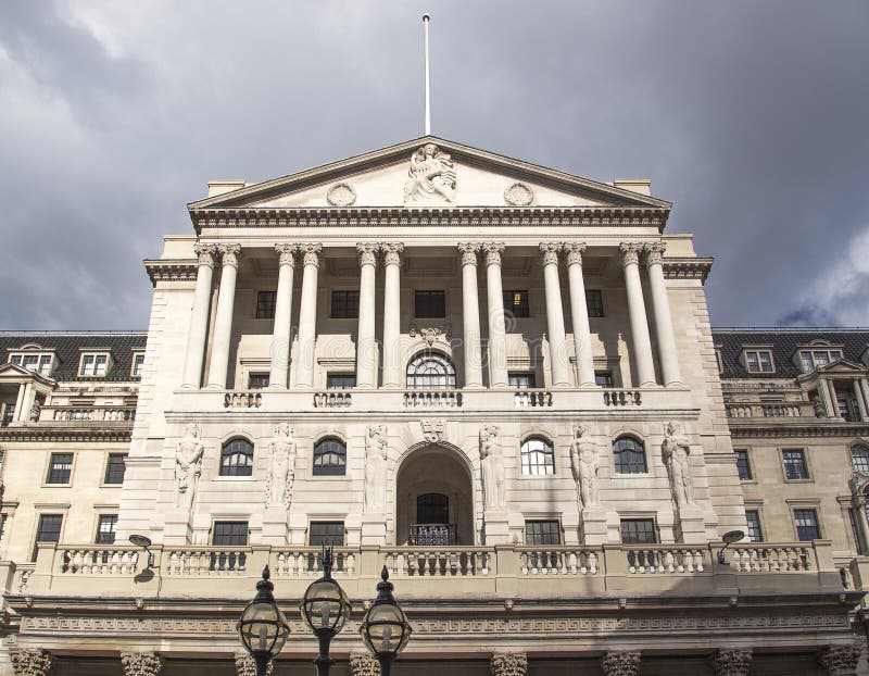 The Bank Of England Exterior, Threadneedle Street, London, UK Stock ...