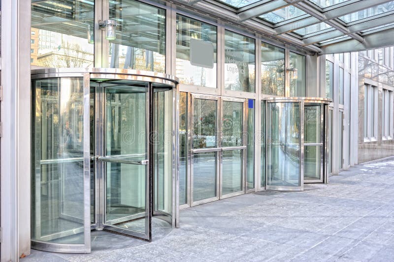 Automatic bank entrance stock image. Image of entry, architecture ...