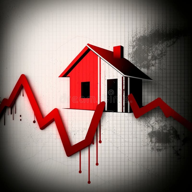 The Bank Icon Depicts a Picture of a Dollar Interest Rate Cut. Money ...