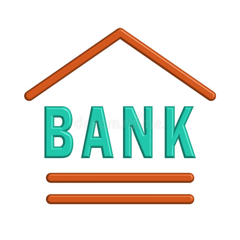 Bank icon template design stock illustration. Illustration of icon ...