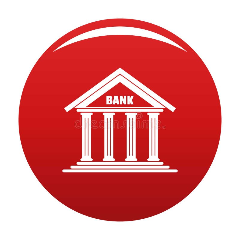 Bank Icon Red Stock Illustrations – 15,078 Bank Icon Red Stock ...