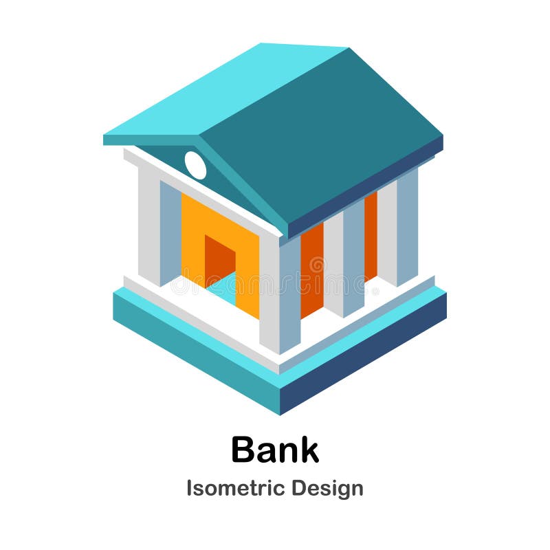 Bank Isometric Stock Illustrations – 25,739 Bank Isometric Stock ...