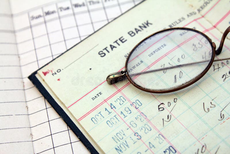 Bank ledger stock image. Image of ledger, expense, vintage - 37724035