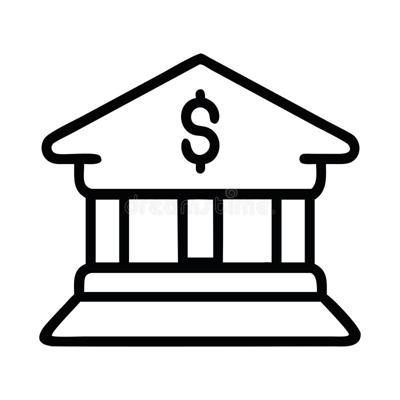 Bank Logo Institution stock illustration. Illustration of secure ...