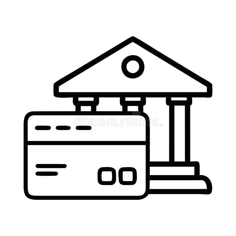 Bank Logo Payment stock illustration. Illustration of financial - 365607278