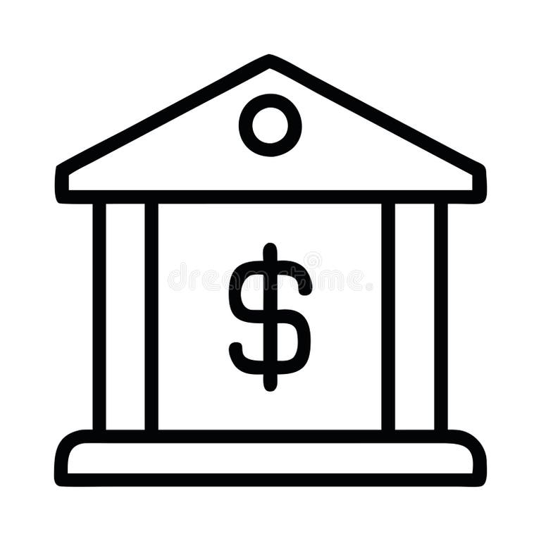 Bank Logo Secure stock illustration. Illustration of institution ...