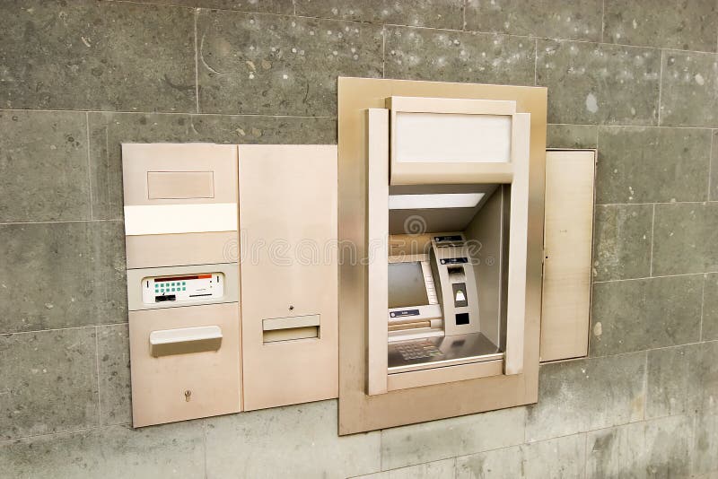 Bank Machine stock image. Image of security, corporate - 631553