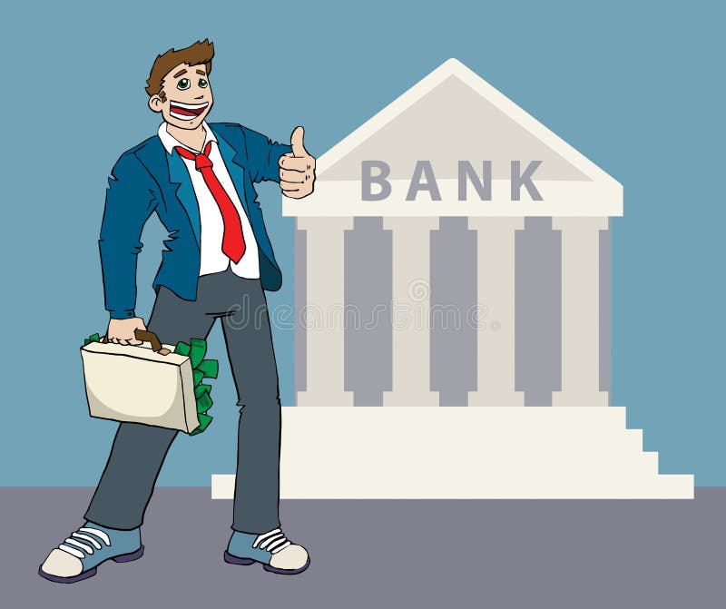 Bank stock illustration. Illustration of bill, rich, money - 33286952