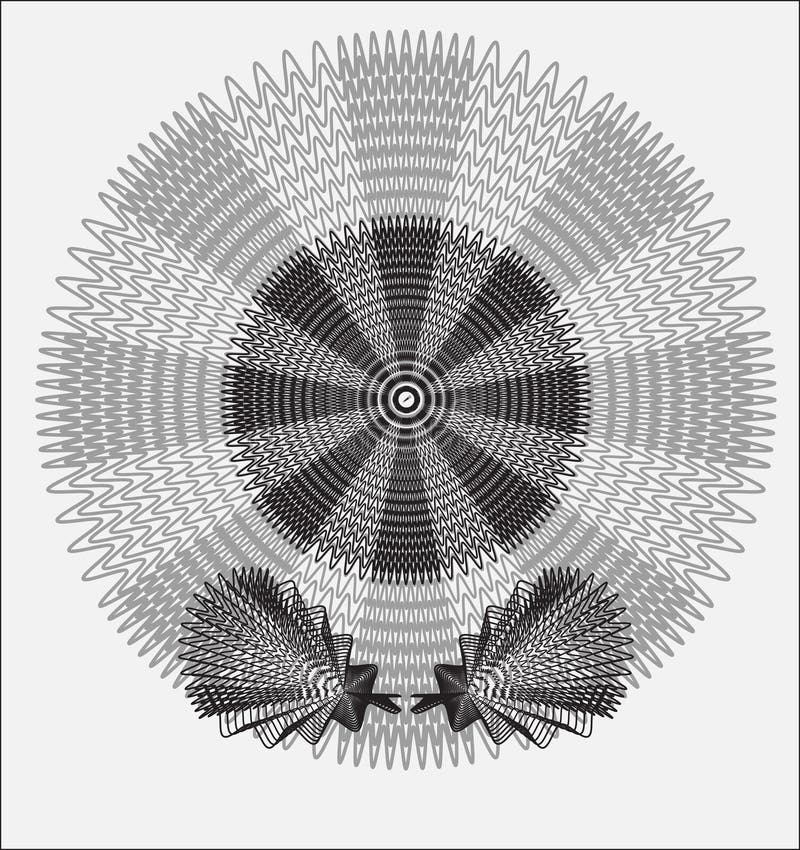 Bank note patterns stock vector. Illustration of floral - 65968789