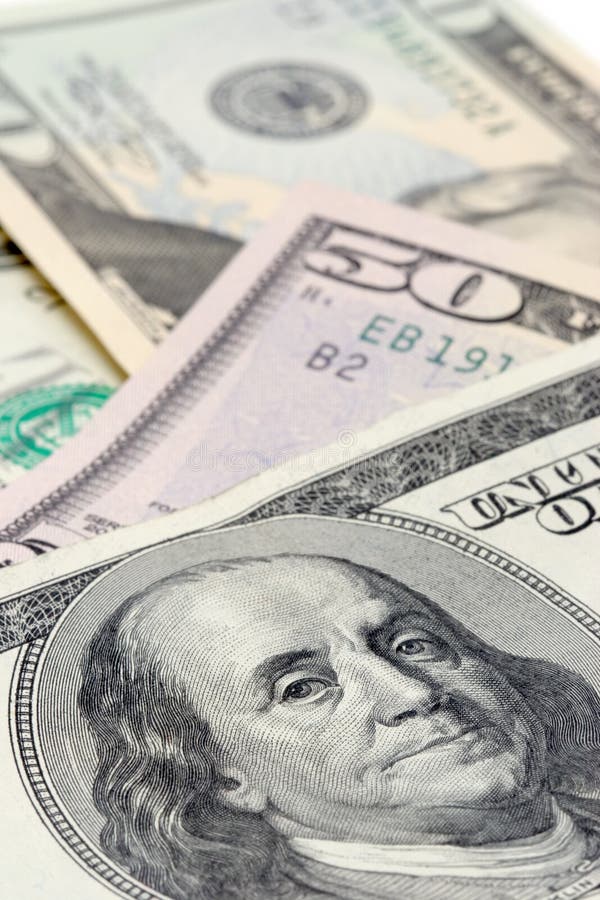 Bank notes macro stock photo. Image of denominations, business - 177994