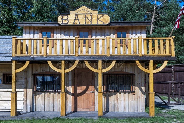 Bank stock photo. Image of southwest, flag, prop, story - 36952500