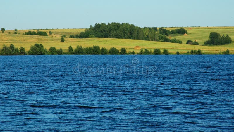 Bank of the river stock image. Image of ripples, scenic - 20581707
