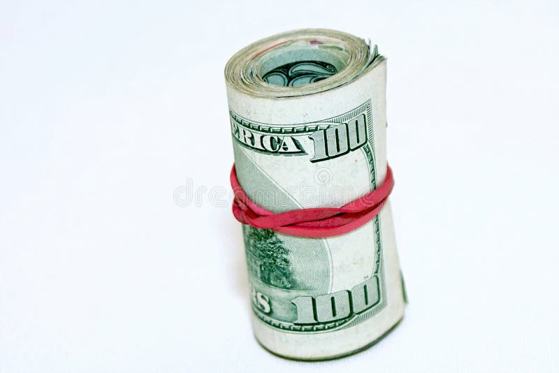 Bank roll stock photo. Image of bill, federal, dollar - 6491284