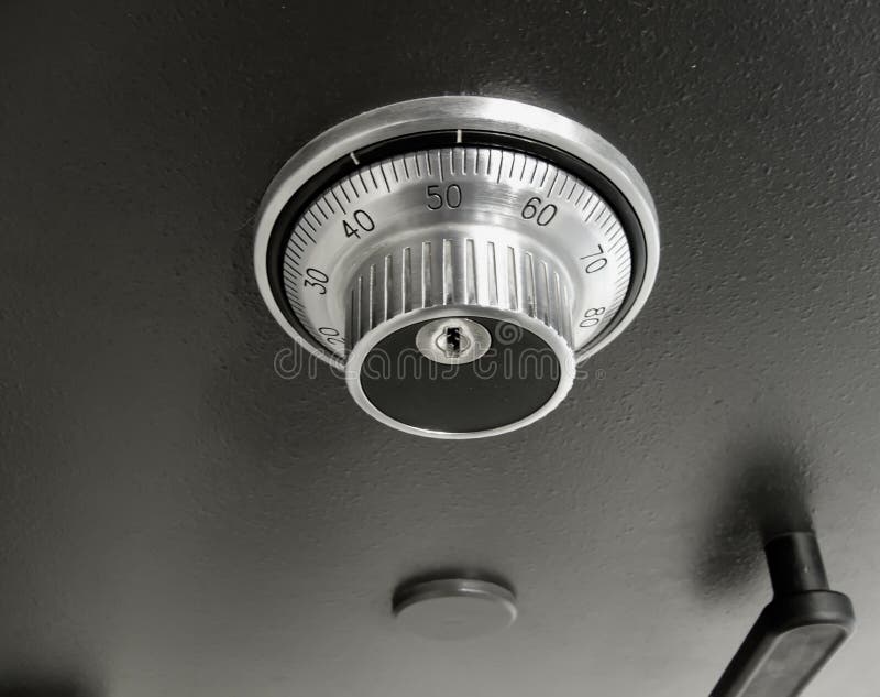 Bank safe stock image. Image of password, iron, business - 10289969